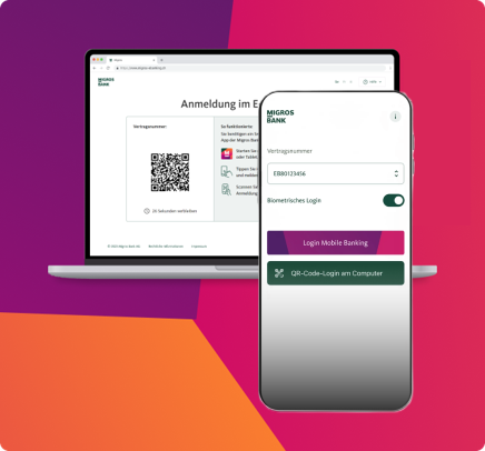 Wie richte ich mein Migros Bank E-Banking Login via Migros Bank Connect App ein? - Migros Bank